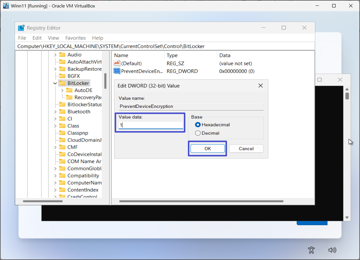 Stop Automatic Bitlocker Device Encryption During Install On Windows 11