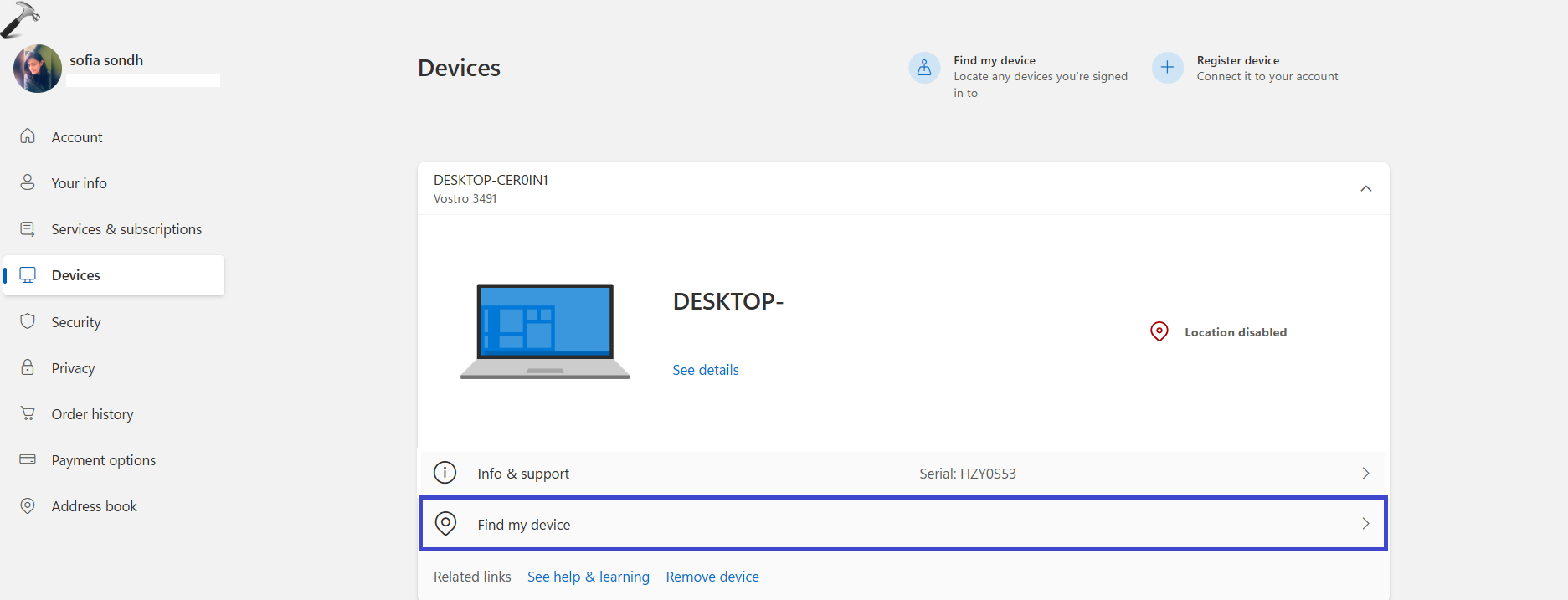 See devices linked to Microsoft account on Windows 11 See devices linked to Microsoft account on Windows 11