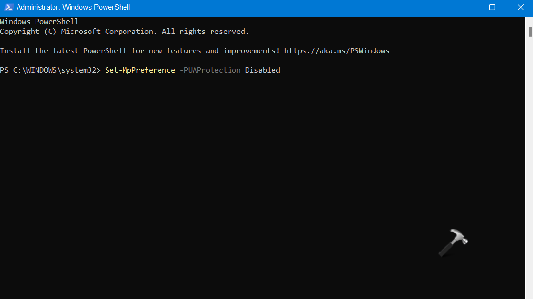 Enable/disable Microsoft Defender PUA Protection in Windows 11 Enable/disable Microsoft Defender PUA Protection in Windows 11