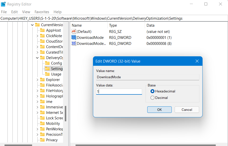 Enable/Disable Windows Update Delivery Optimization in Windows 11 Enable/Disable Windows Update Delivery Optimization in Windows 11