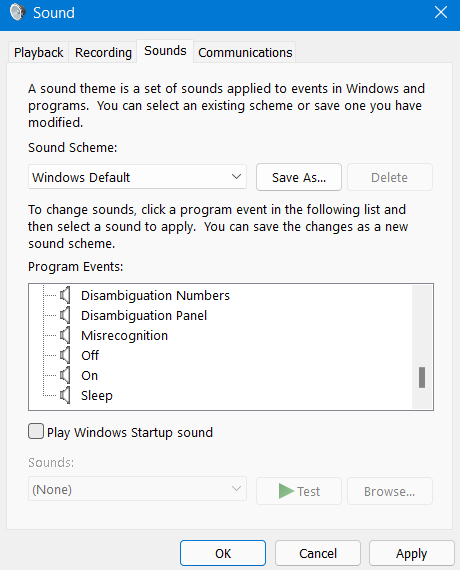 Enable or Disable Startup Sound in Windows 11 Enable or Disable Startup Sound in Windows 11