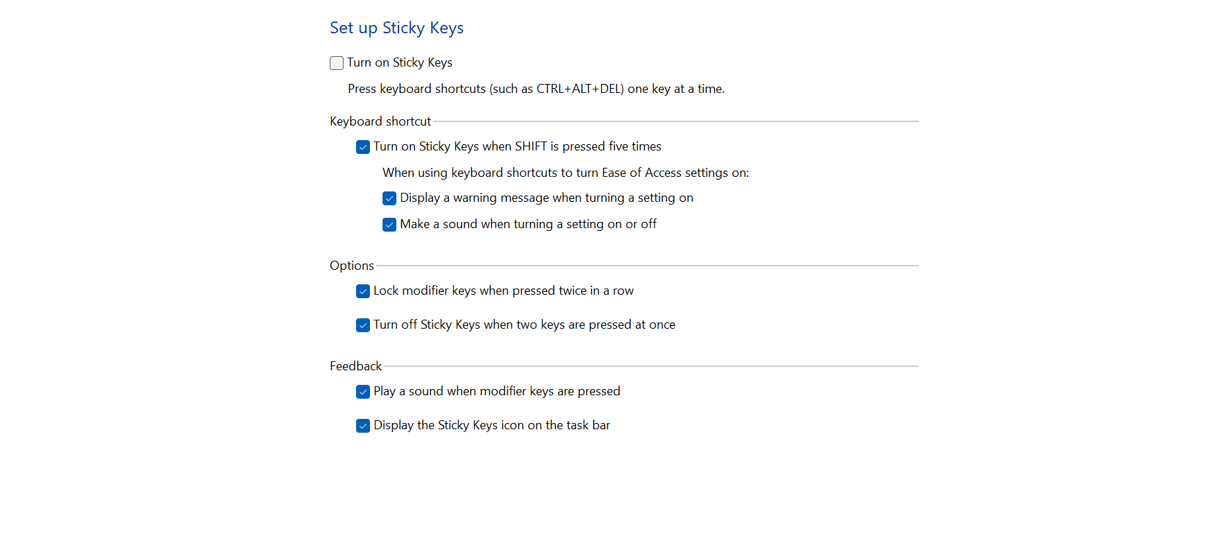 How to Disable Sticky Keys in Windows 11 How to Disable Sticky Keys in Windows 11